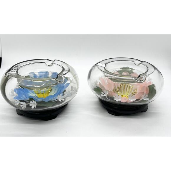 & Other Stories | Accents | 96s Terrarium Floral Filled Ashtrays Pink ...